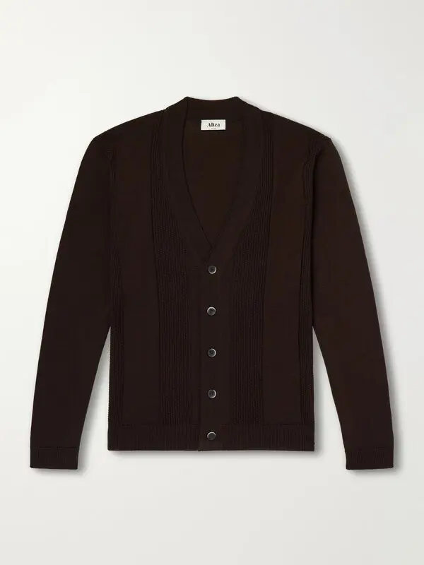 Altea Virgin Wool Cardigan