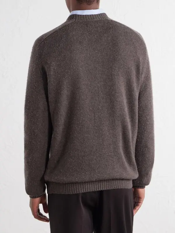 Boglioli Wool And Cashmere-blend Sweater