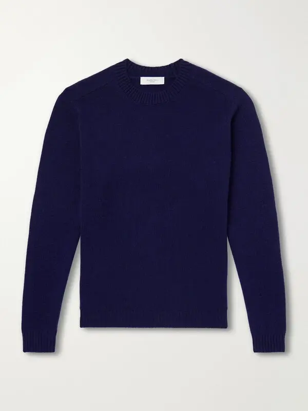 Boglioli Wool And Cashmere-blend Sweater