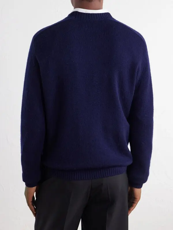 Boglioli Wool And Cashmere-blend Sweater
