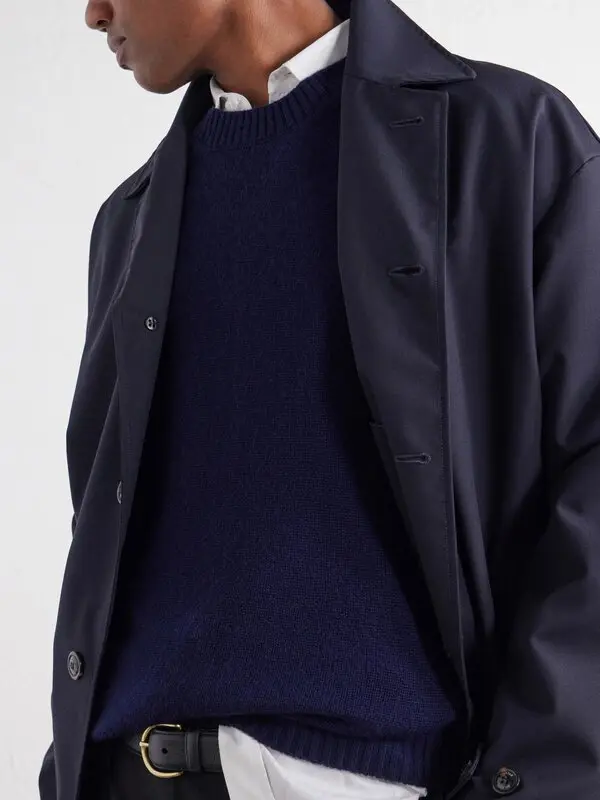 Boglioli Wool And Cashmere-blend Sweater