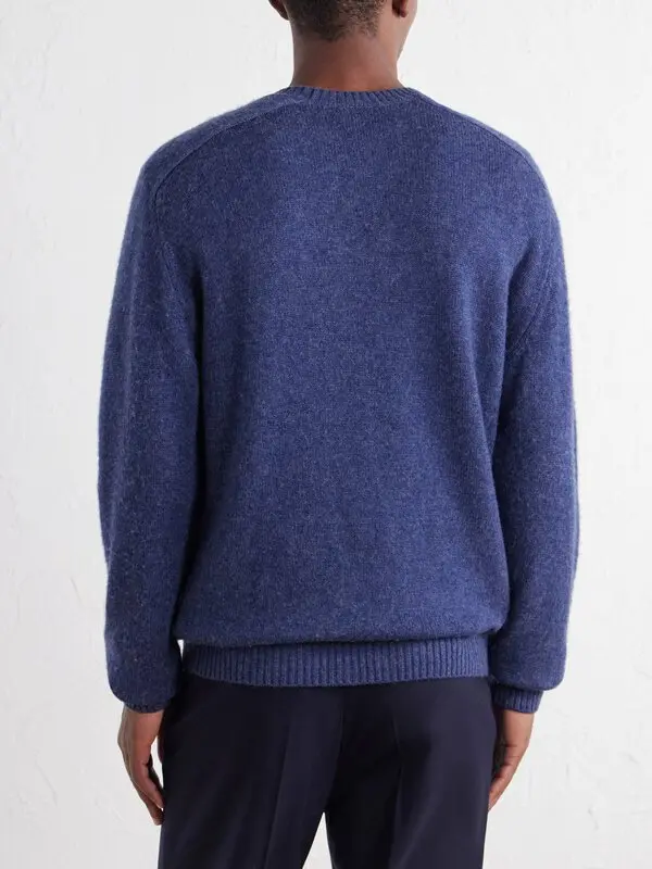 Boglioli Wool And Cashmere-blend Sweater
