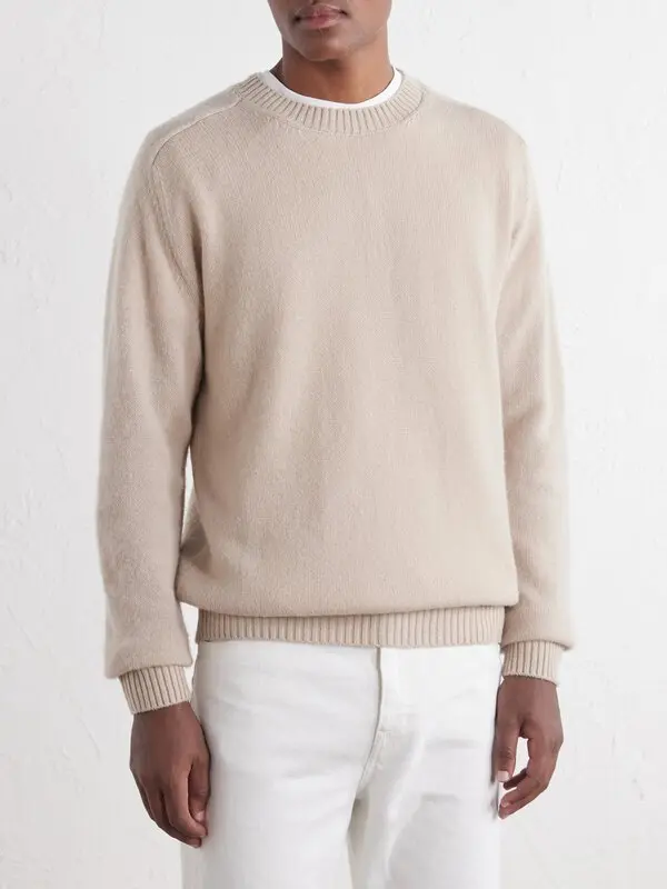Boglioli Wool And Cashmere-blend Sweater