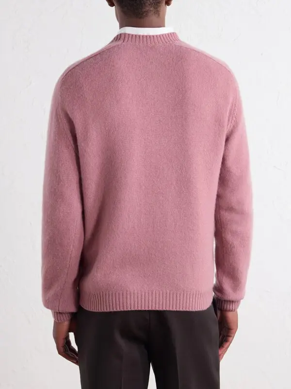 Boglioli Wool And Cashmere-blend Pullover