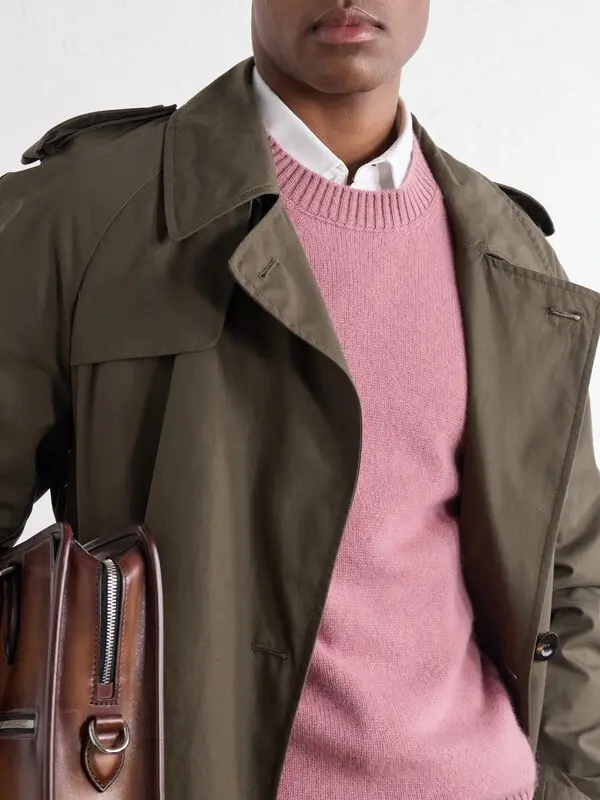 Boglioli Wool And Cashmere-blend Pullover