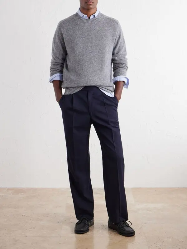 Boglioli Wool And Cashmere-blend Sweater