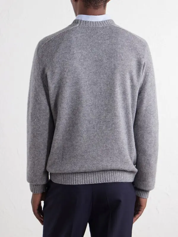 Boglioli Wool And Cashmere-blend Sweater