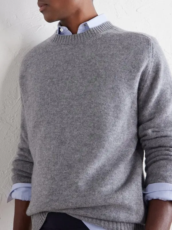 Boglioli Wool And Cashmere-blend Sweater