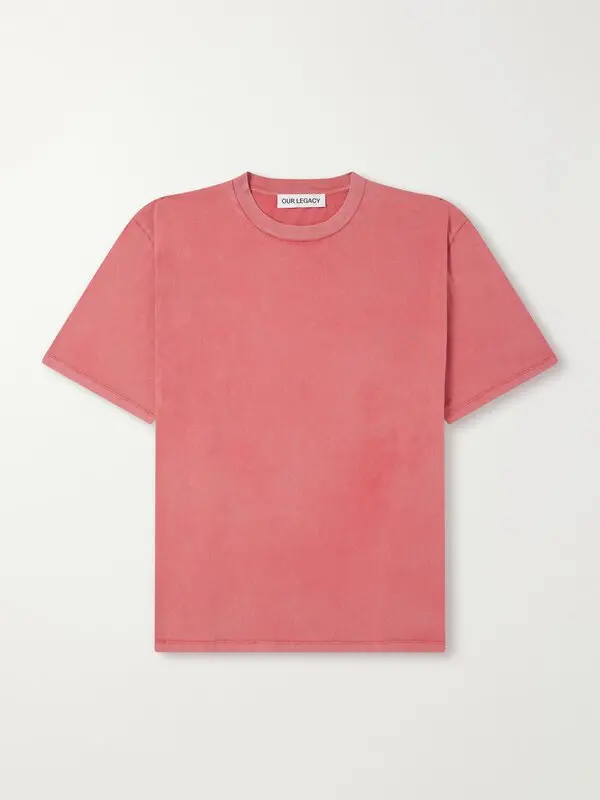 Our Legacy Box Cotton-jersey T-shirt
