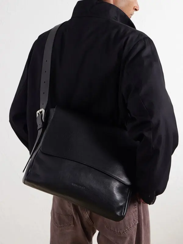 Our Legacy Piston Full-grained Leather Messenger Bag