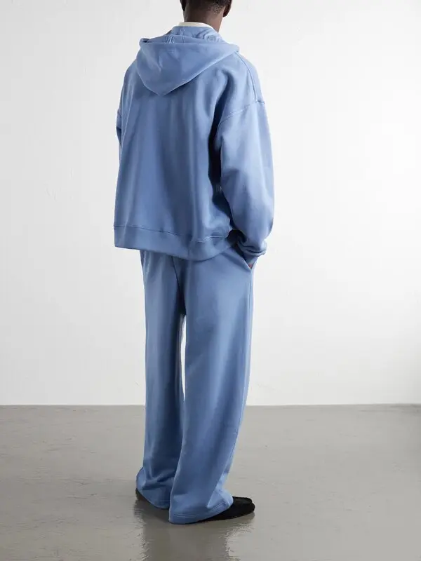THE ELDER STATESMAN Cotton-jersey Zip-up Hoodie