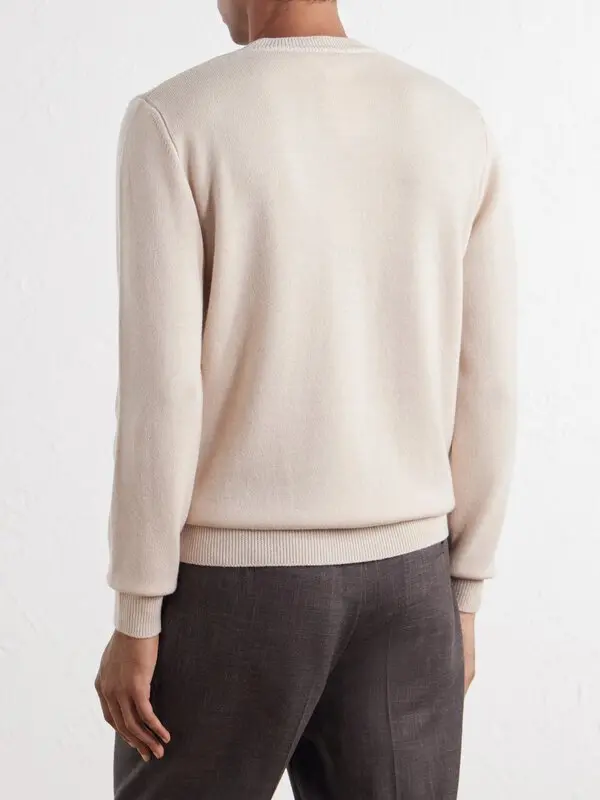 LARDINI Wool And Cashmere-blend Sweater