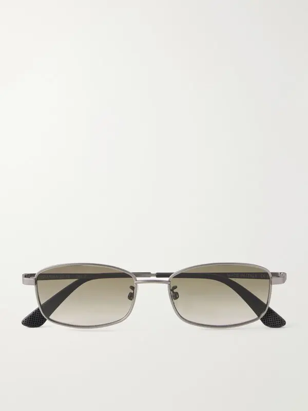 Our Legacy Librarian Round-frame Metal Sunglasses