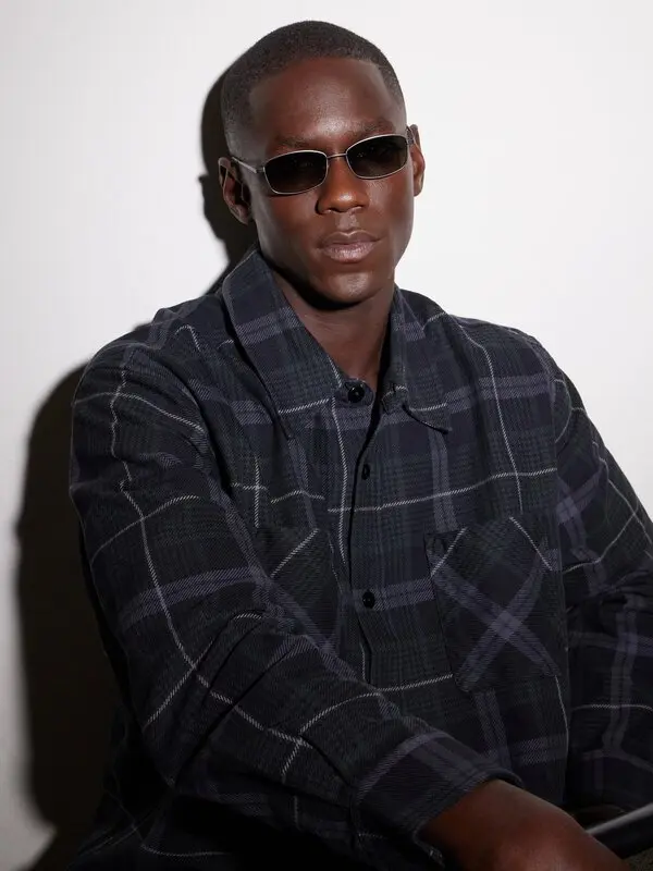 Our Legacy Librarian Round-frame Metal Sunglasses