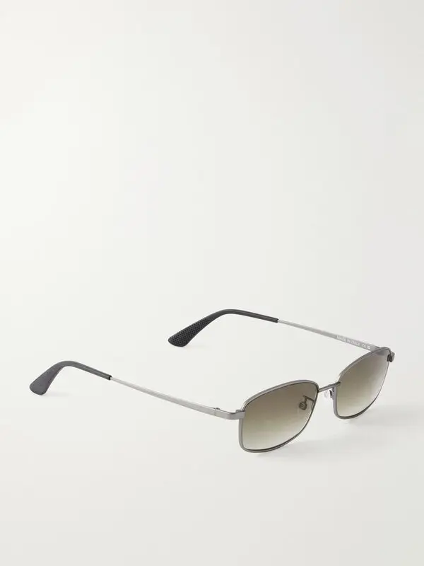 Our Legacy Librarian Round-frame Metal Sunglasses