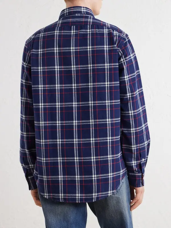 Polo Ralph Lauren Checked Cotton-flannel Shirt