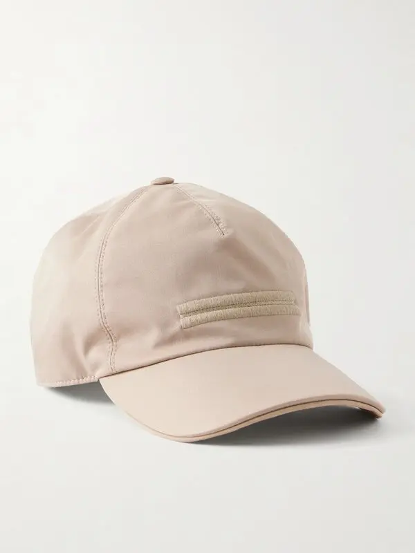 Zegna Logo-embellished Twill Baseball Cap