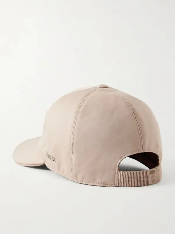 Zegna Logo-embellished Twill Baseball Cap