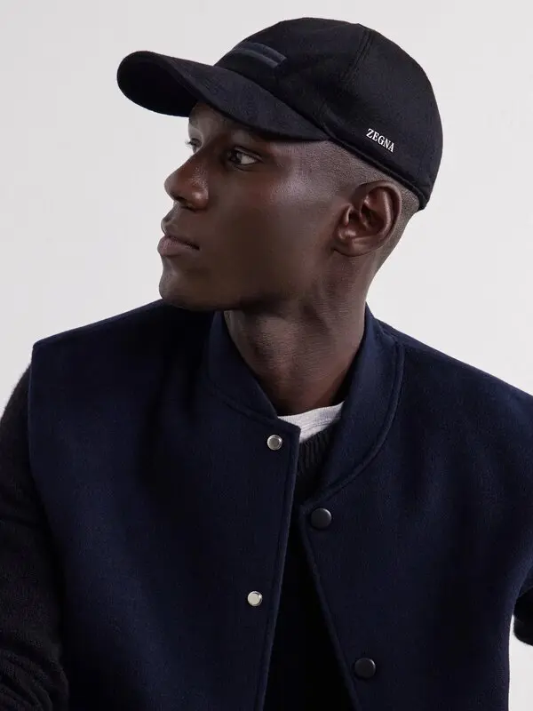 Zegna Oasi Cashmere Baseball Cap