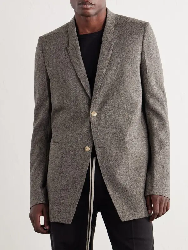 Rick Owens Concordian Wool Blazer