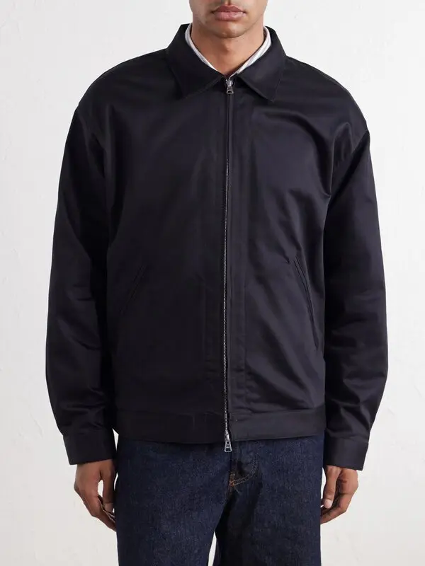 Nn07 Organic Stretch-cotton Satin Jacket