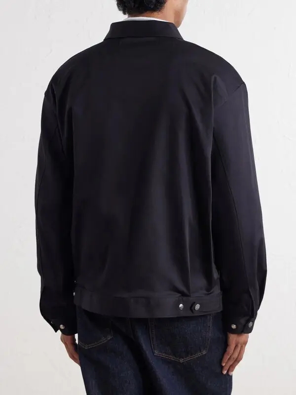 Nn07 Organic Stretch-cotton Satin Jacket