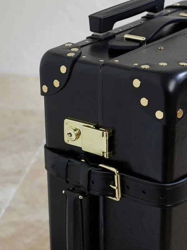 GLOBE-TROTTER Centenary Leather Carry-on Suitcase