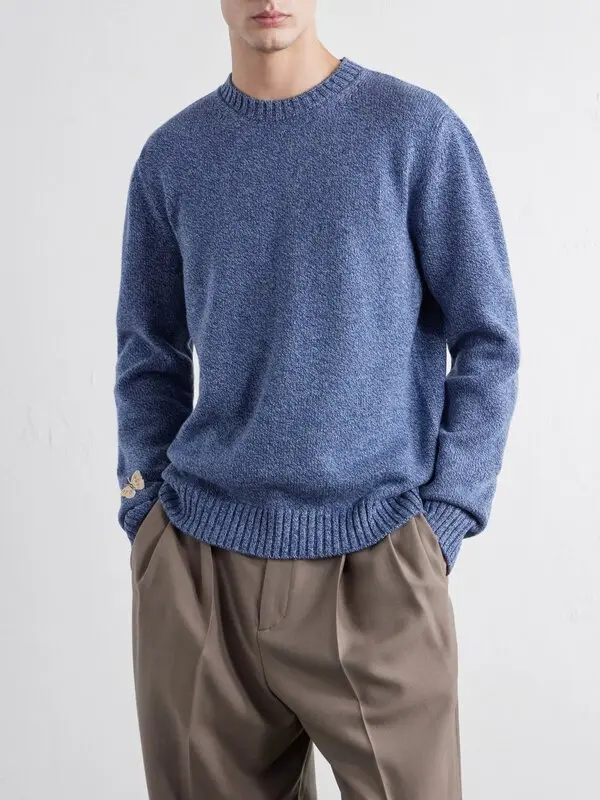 Valentino Garavani Wool Appliquéd Sweater