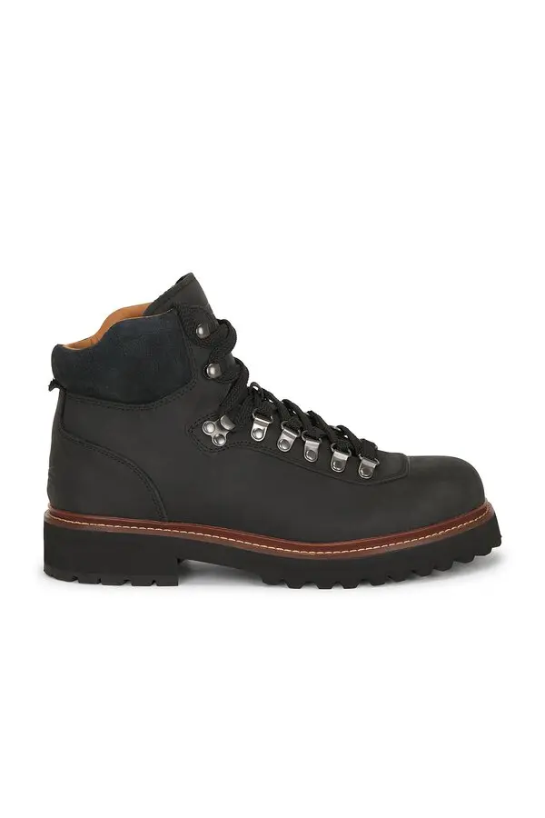 Polo Ralph Lauren Alpine Lite Leather And Suede Mid Cut Boot