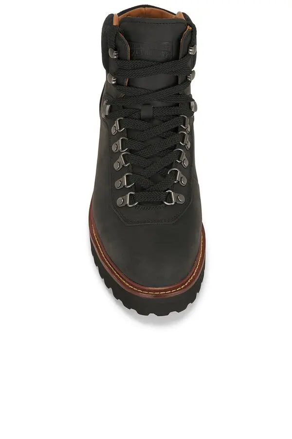 Polo Ralph Lauren Alpine Lite Leather And Suede Mid Cut Boot
