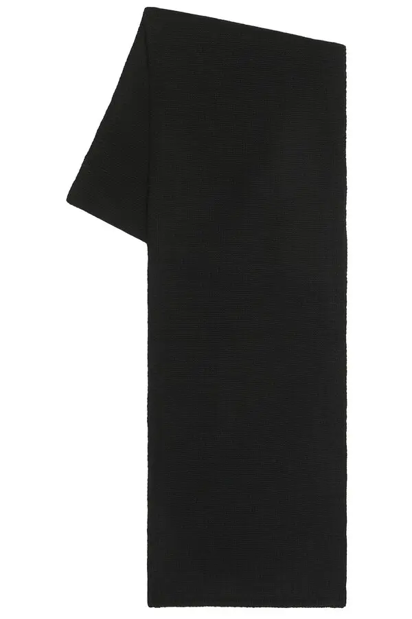 Nour Hammour Leni Cashmere Scarf - Black