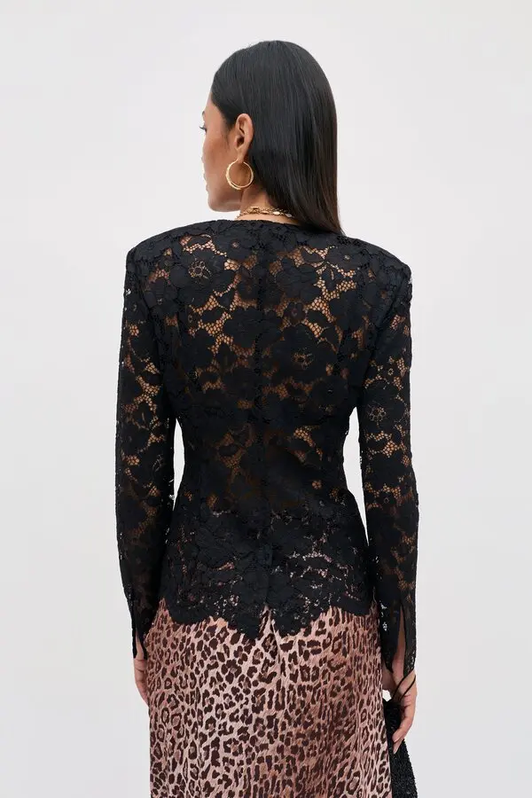 Rixo Padma Blouse - Black