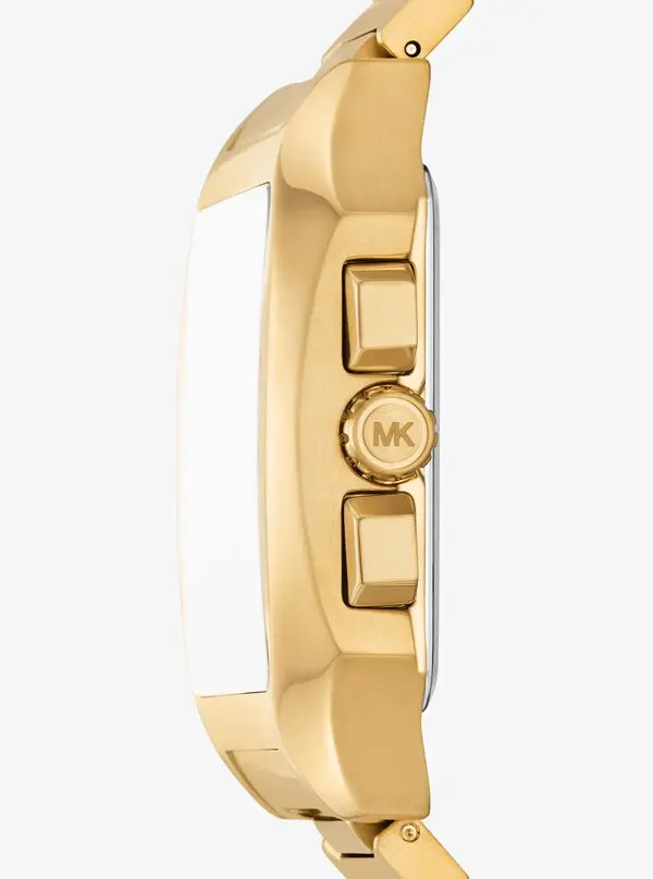 Michael Kors Hayes Oversized -tone Sport Watch
