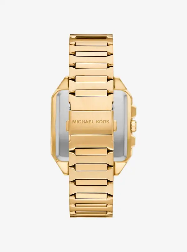 Michael Kors Hayes Oversized -tone Sport Watch