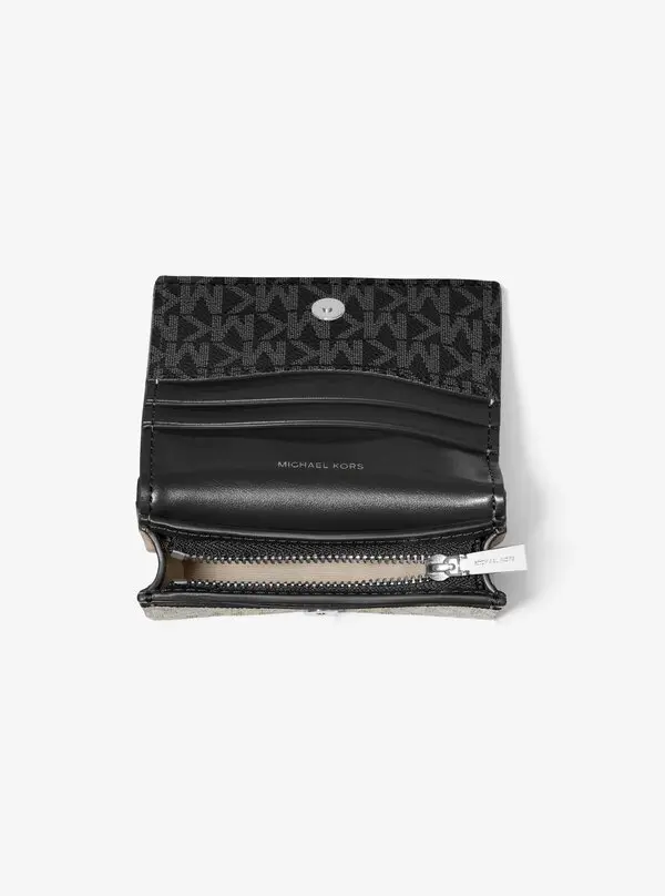 Michael Kors Hamilton Moderne Small Signature Logo Wallet In By