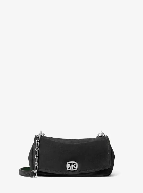 Michael Kors Bryant Small Suede Convertible Shoulder Bag