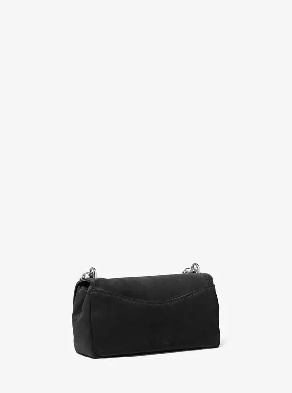 Michael Kors Bryant Small Suede Convertible Shoulder Bag