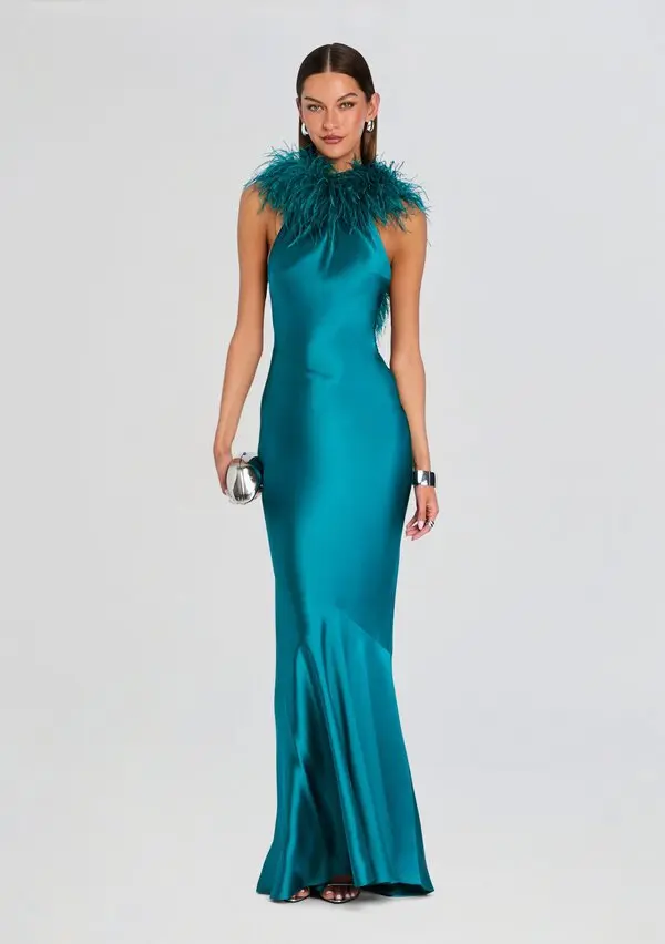 Retrofete Brisbane Feather Dress