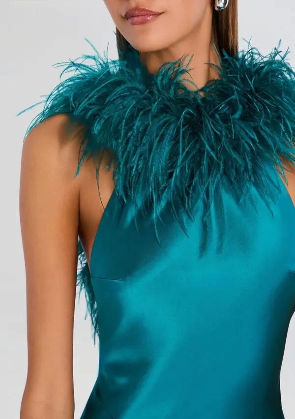 Retrofete Brisbane Feather Dress