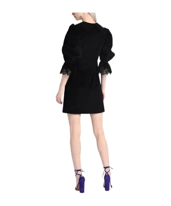 Dolce & Gabbana Solid Color Corduroy Dress