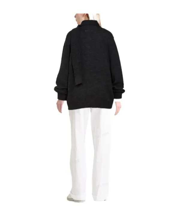 MAISON MARGIELA Midweight Knit Crew Neck Sweater