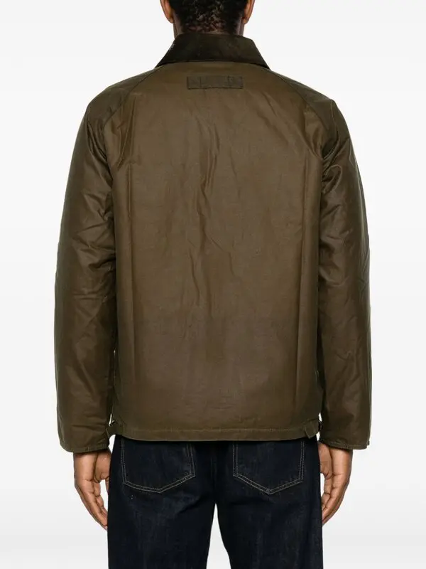 Barbour Corduroy-collar Zip-fastening Jacket