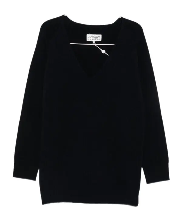 MAISON MARGIELA V-neck Raglan-sleeve Sweater