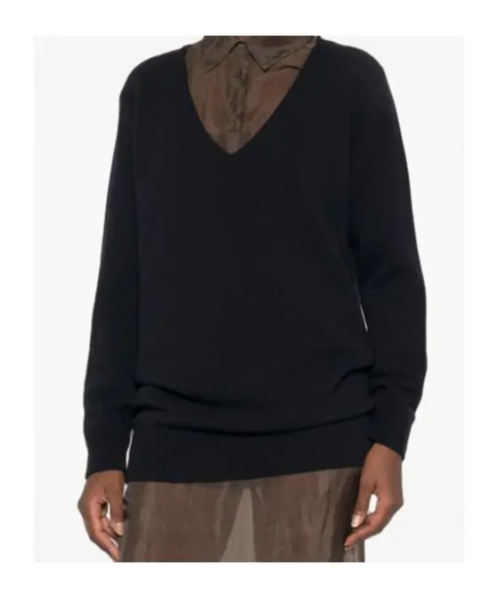 MAISON MARGIELA V-neck Raglan-sleeve Sweater