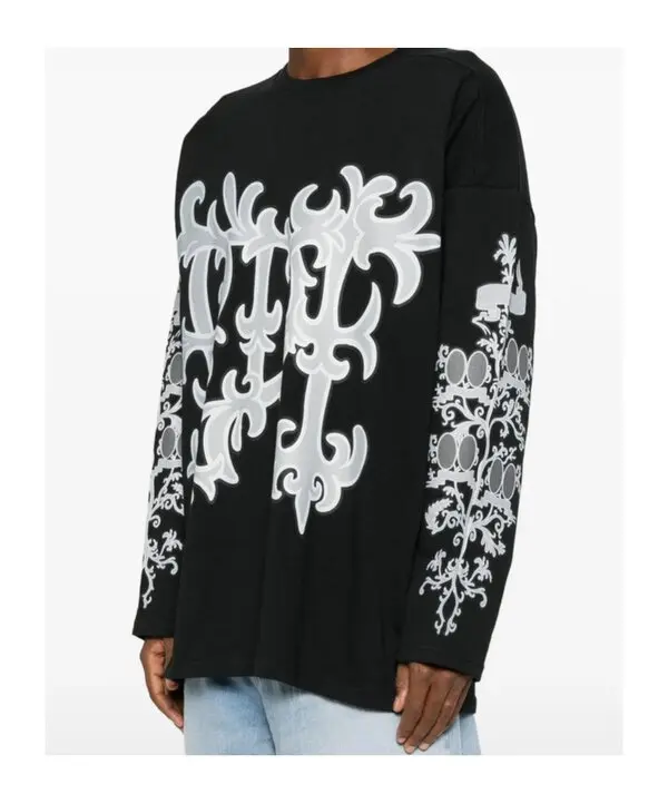 PDFCHANNEL Graphic-print Long-sleeve T-shirt