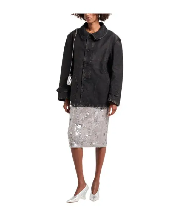 MAISON MARGIELA Minimalist Solid Color Jacket