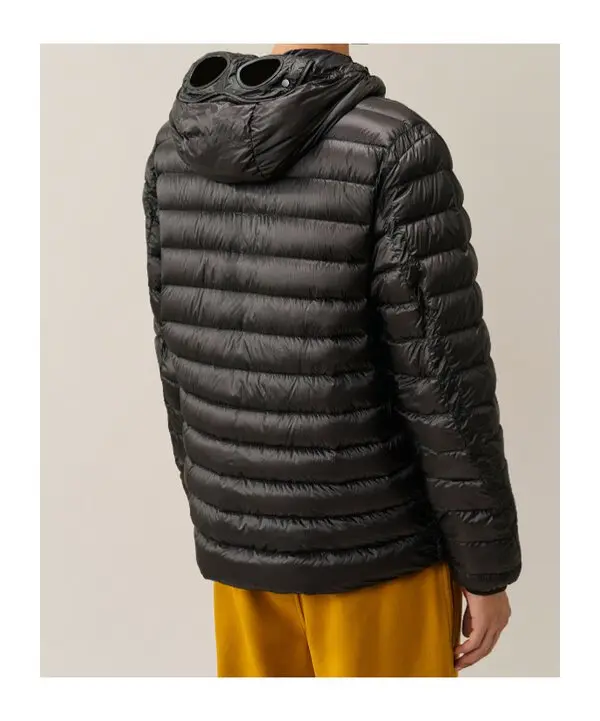 C.P. COMPANY Hooded Quilted Down Jacket