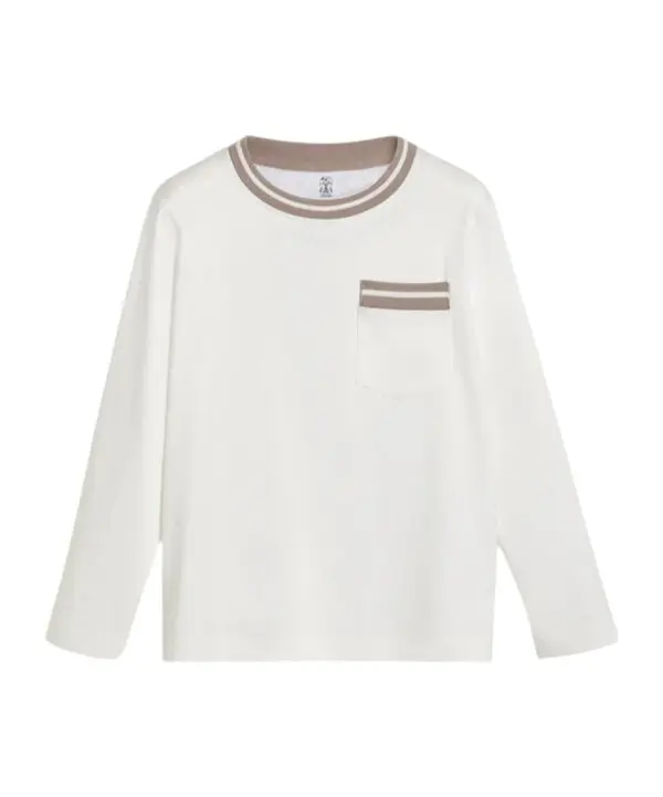 Brunello Cucinelli Striped Long-sleeve T-shirt