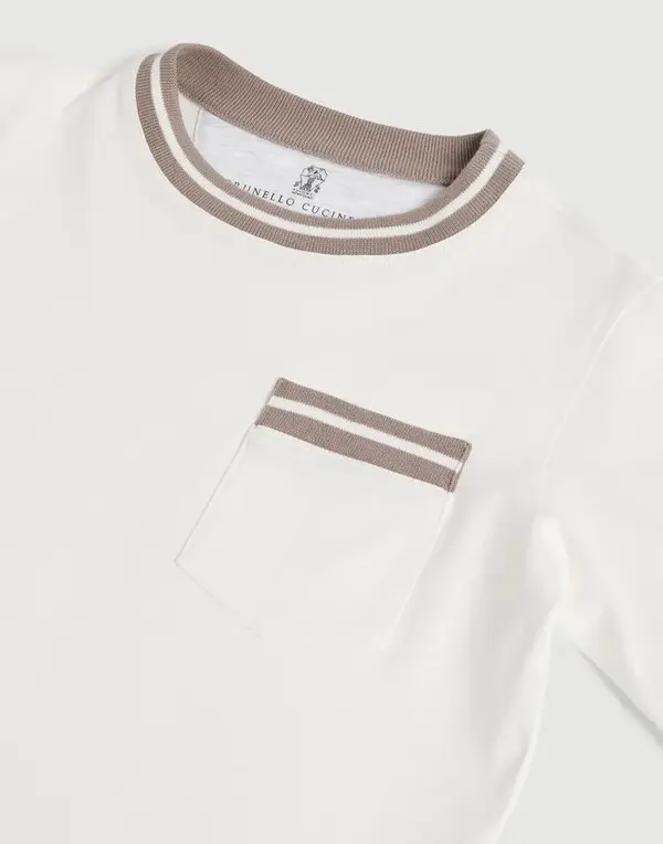 Brunello Cucinelli Striped Long-sleeve T-shirt
