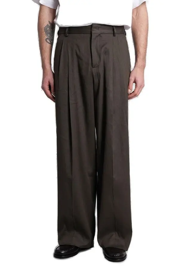 ROBERTO COLLINA Pleated Trousers